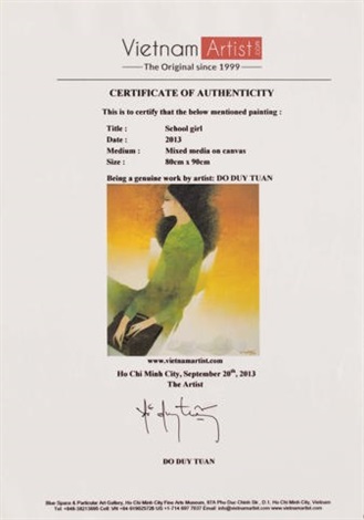 School Girl by Do Duy Tuan on artnet