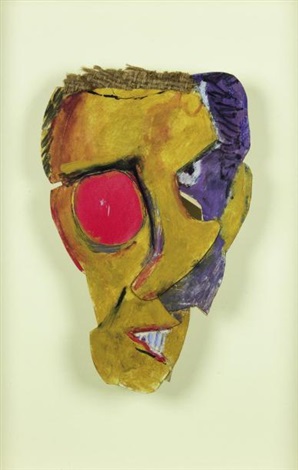 Portrait de Tristan Tzara by Marcel Janco on artnet