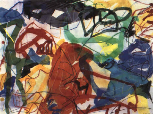 Komposition by Jan Voss on artnet