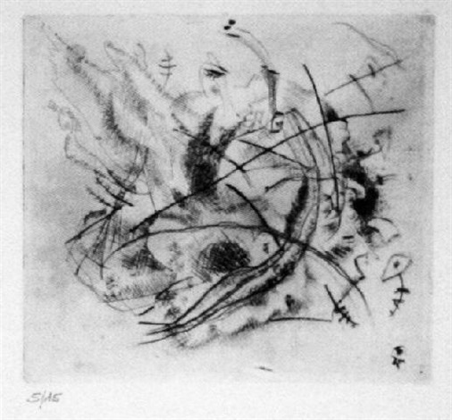 Radierung 1916 - No. 1 by Wassily Kandinsky on artnet Radierung 1916 - No. 1 by Wassily Kandinsky on artnet