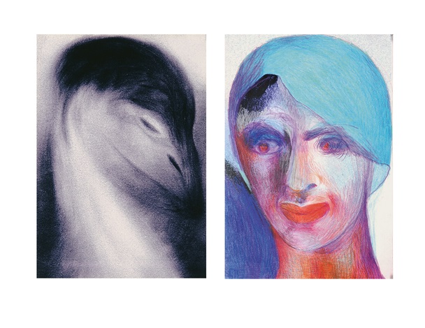 Diptych. Schauen by Miriam Cahn on artnet