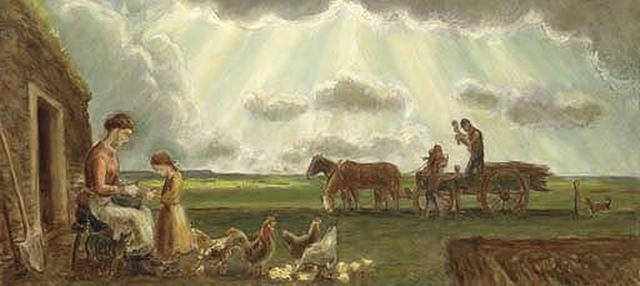 The homestead by John Steuart Curry on artnet