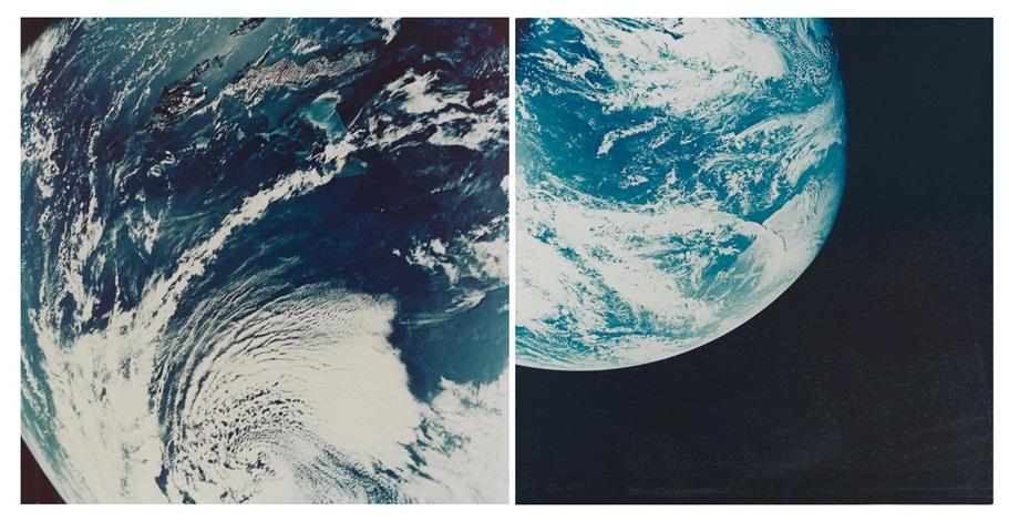 The first images of the Earth taken by humans beyond orbit 2 views ...