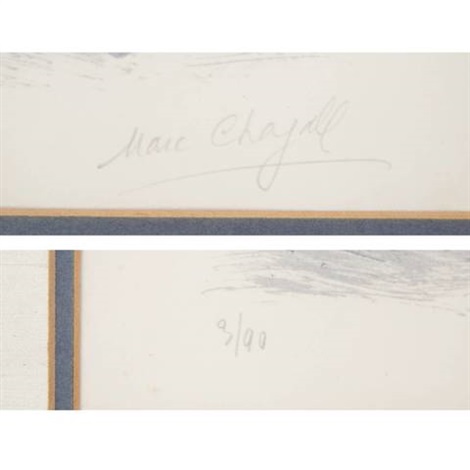 Blue Nature morte by Marc Chagall on artnet