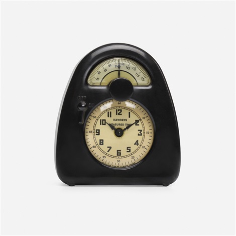 Measured Time clock and kitchen timer by Isamu Noguchi on artnet