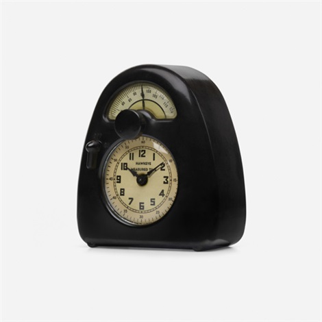 Measured Time clock and kitchen timer by Isamu Noguchi on artnet
