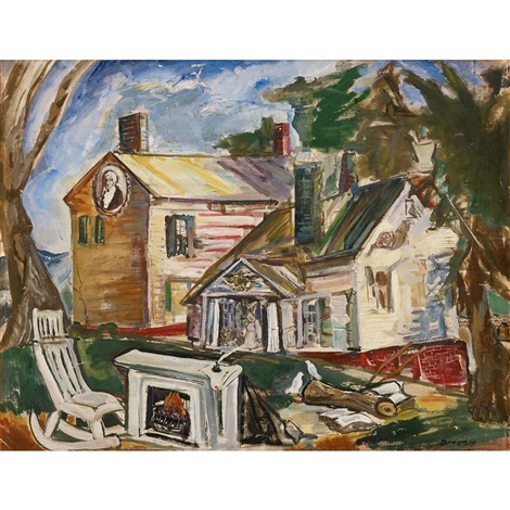 The home of James Monroe, charlottesville, Virginia by Theresa Ferber ...