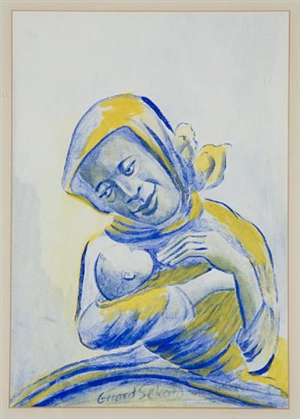 Mother and child by Gerard Sekoto on artnet