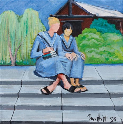 At School in Japan by Trevor Moffitt on artnet