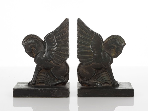 Art Deco Bookends