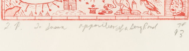 The Apparition of a Song Bird by Tony Fitzpatrick on artnet