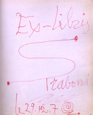 Ex-Libris-Straboni by Pablo Picasso on artnet