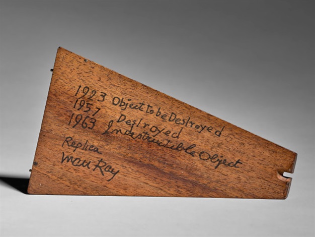 Indestructible object Replica 1963 by Man Ray on artnet
