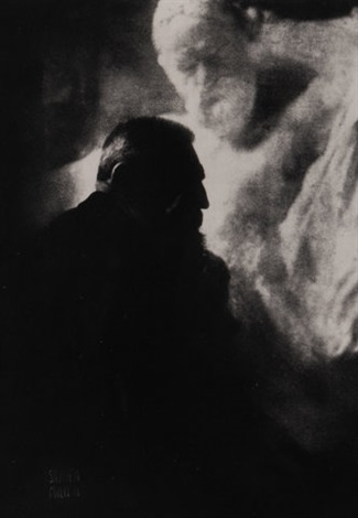 Rodin Le Penseur Thinker, Paris by Edward Steichen on artnet