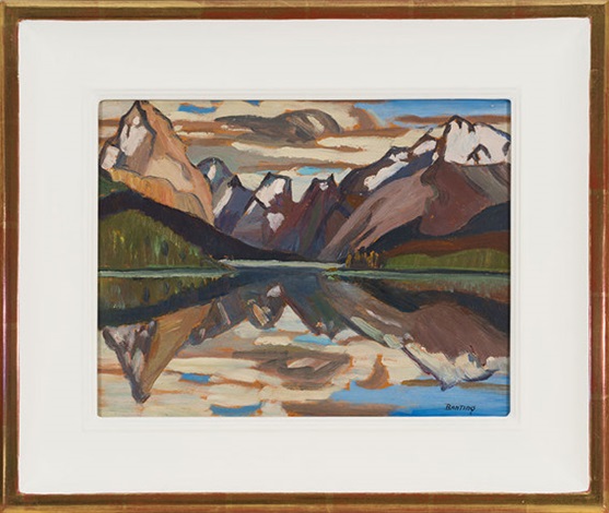 Lake in the Rockies by Sir Frederick Grant Banting on artnet
