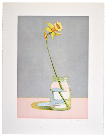 Daffodil, from Recent Etchings I by Wayne Thiebaud on artnet