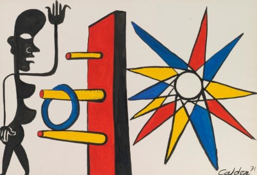 Rose des vents by Alexander Calder on artnet