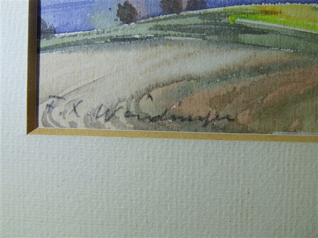 Ackerlandschaft by Franz Xaver Weidinger on artnet