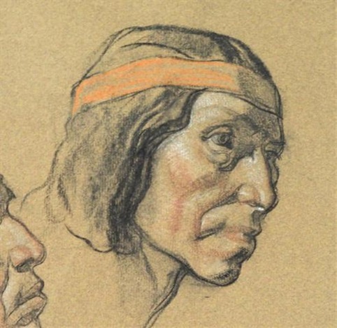 Native American Study by Dean Cornwell on artnet