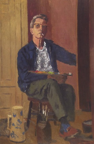 Self-portrait by William Goodridge Roberts on artnet