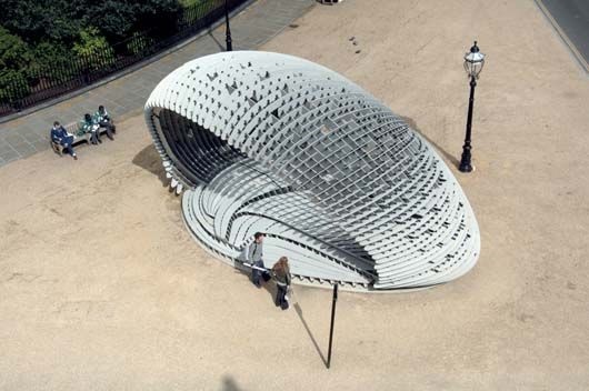 Cspace DRL TEN pavilion by Alan Dempsey & Alvin Huang on artnet