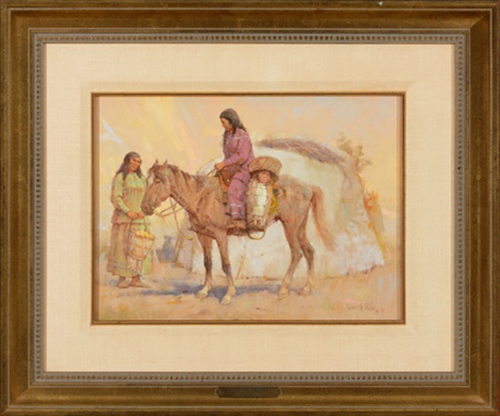 The Cradleboard by Kenneth Riley on artnet