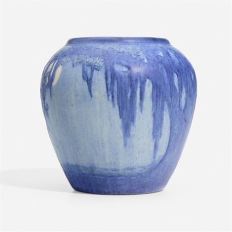 Scenic vase with live oaks, Spanish moss and full moon by Henrietta ...
