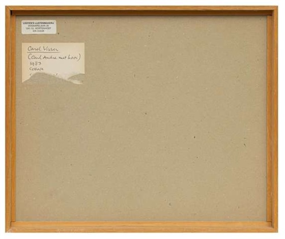 Carl Andre met hooi Carl Andre with hay by Carel Visser on artnet