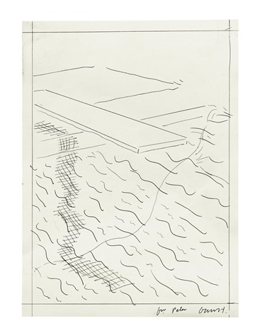 Swimming Pool by David Hockney on artnet