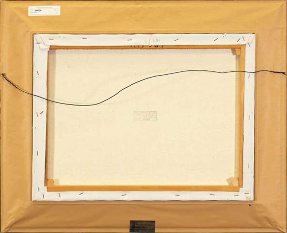 WATCHING FATHER STACK WOOD by Allen Sapp on artnet