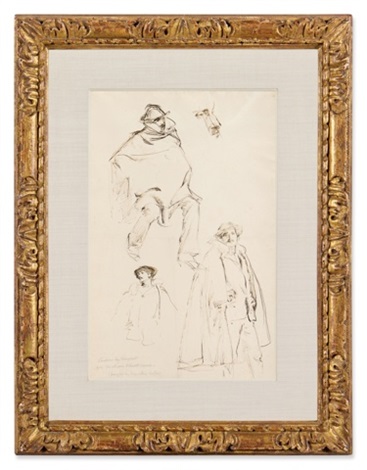 Studies of Venetian Male Models by John Singer Sargent on artnet