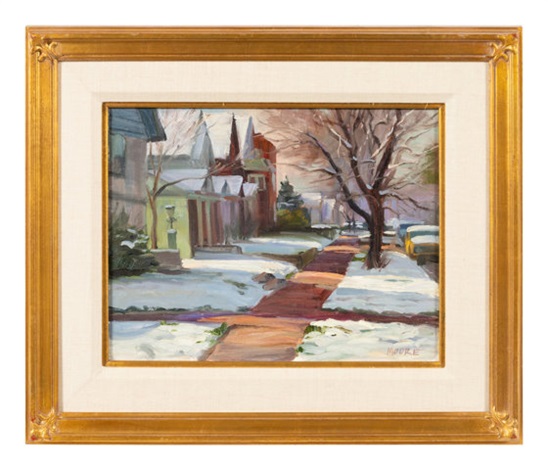 April Snow by Jay Moore on artnet