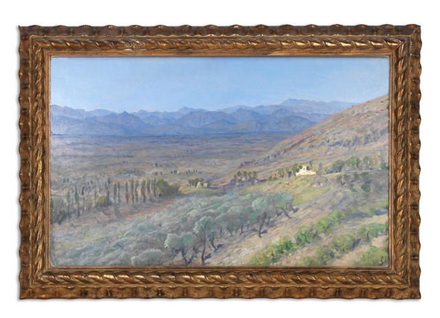 Umbrian landscape by Sir William Blake Richmond on artnet