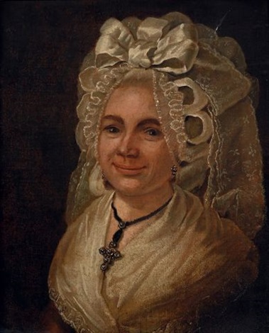 Portrait de femme à la coiffe blanche Portrait de femme à la coiffe ...