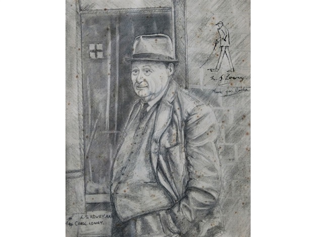Portrait of L.S. Lowry by Carol Ann Lowry on artnet