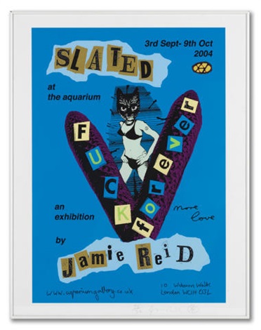 Three Signed Exhibition Screenprints by Jamie Reid on artnet
