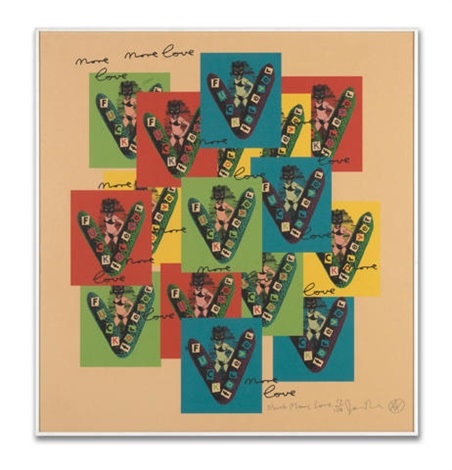 Three Signed Exhibition Screenprints by Jamie Reid on artnet