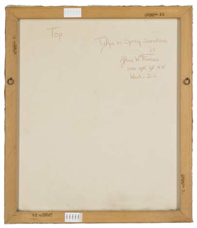 Tulips in Spring Sunshine by Alma Thomas on artnet