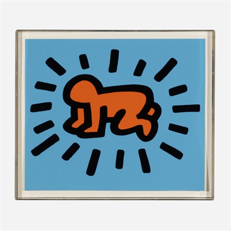 Radiant Baby from the Icons series by Keith Haring on artnet
