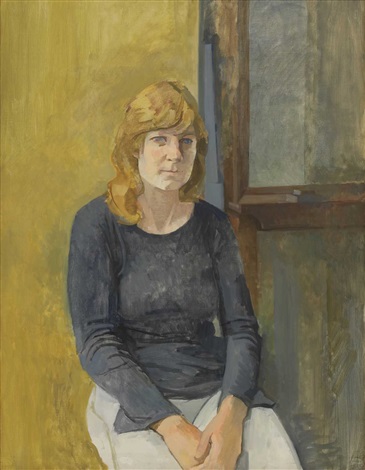 Study for portrait of Sarah Wyld by Sir Lawrence Gowing on artnet