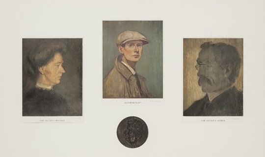 Self Portrait, Artists Father and Artists Mother by L.S. Lowry on artnet