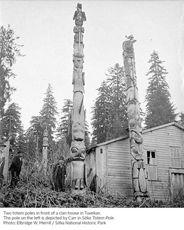 Sitka Totem Pole by Emily Carr on artnet