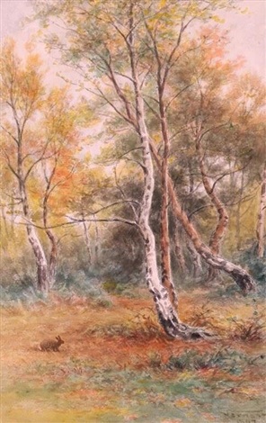 WOODLAND SCENE by Frederick Arthur Verner on artnet