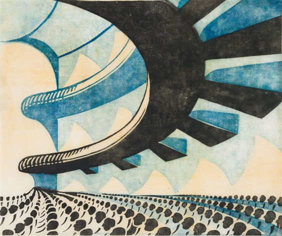 Concert Hall by Sybil Andrews on artnet