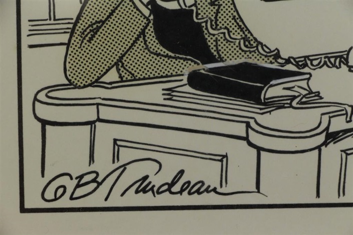 Original Doonesbury Illustration by Garry Trudeau on artnet