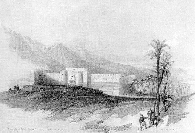 Fortress of Akabah, Arabia Petrae by David Roberts on artnet