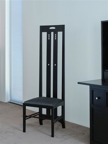 An Ingram high chair by Charles Rennie Mackintosh on artnet