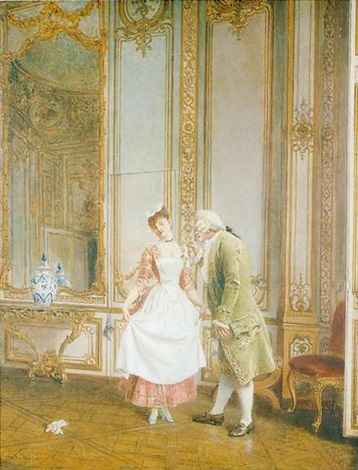The flirtation by Marie de Garay on artnet