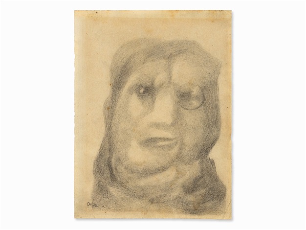 Head Study by Richard Oelze on artnet