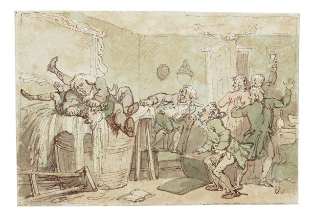 A group of ten drawings, seven illustrations for The Adventures of ...